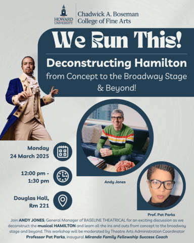 Mon Mar 24 @ 12:00 pm- We Run This! Workshop: "Deconstructing Hamilton ...